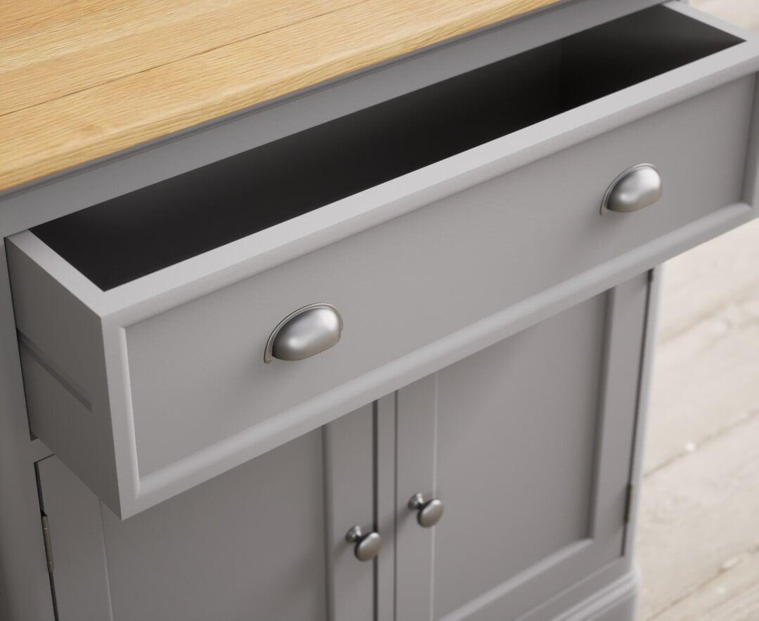 Oak furniture land grey sideboard store